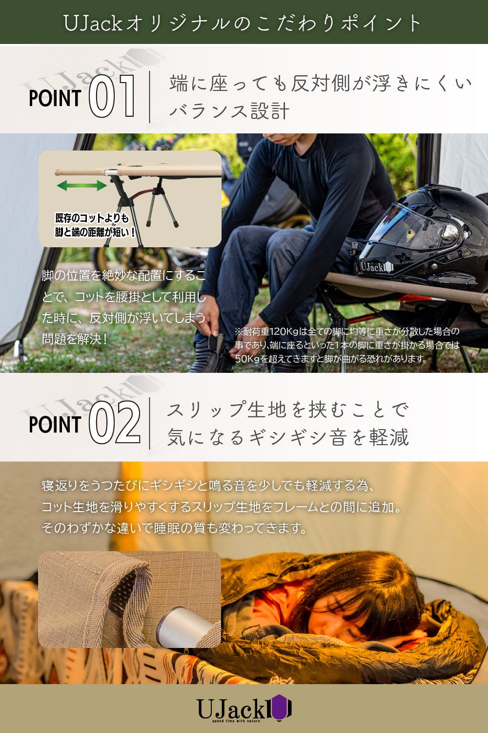 難燃TC コット ハイ＆ロー切り替え式 スタンダード＆ワイドモデル 各種 – UJack online 公式ストア